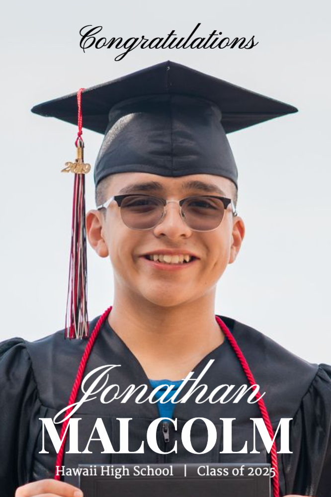 Create A Formal Graduate Sign with Ease | Local Pick Up