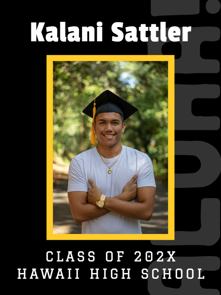 Aloha! Grad Sign. Creative Sign Personalized Just for Them | Local Pick Up